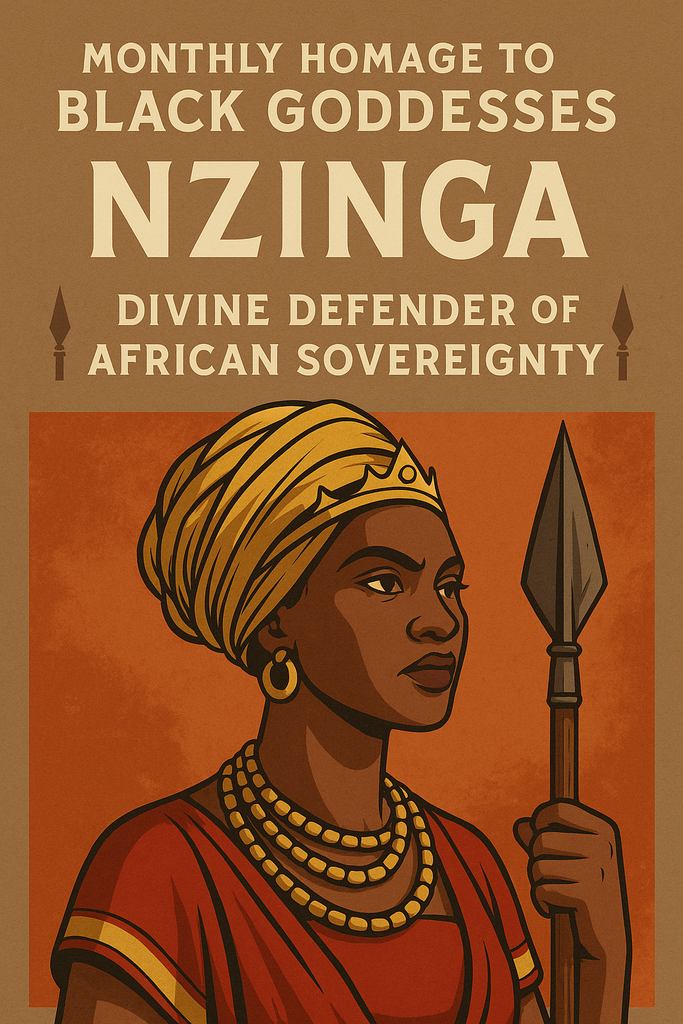 Goddess Nzinga: The African Warrior Woman Who Resisted Colonization an ...