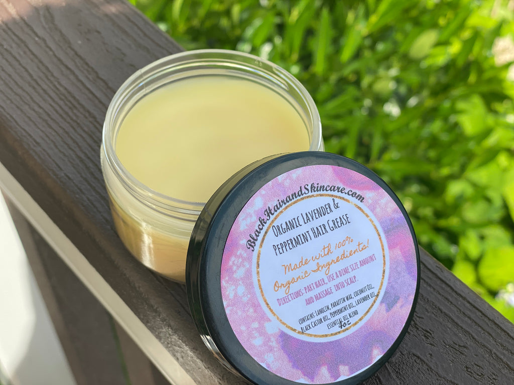 Product Highlight: Organic Lavender & Peppermint Hair Grease ...