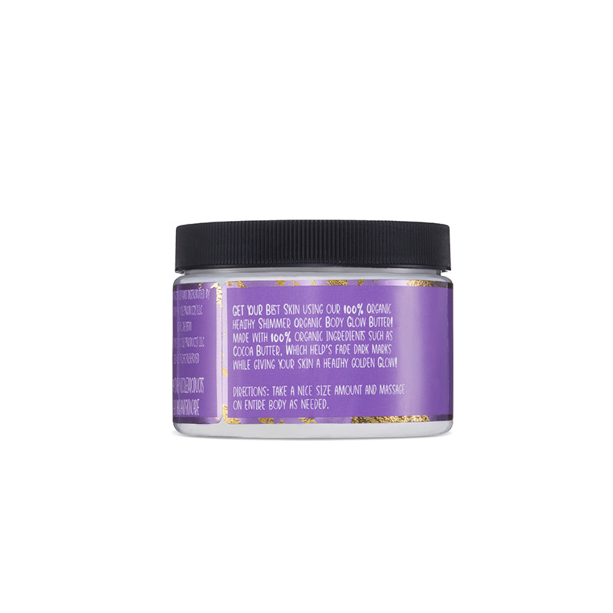 Healthy Shimmer Organic Body Glow Butter (12oz)– BlackHairandSkincare