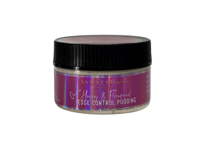 Organic Honey & Flaxseed Edge Control Pudding– BlackHairandSkincare
